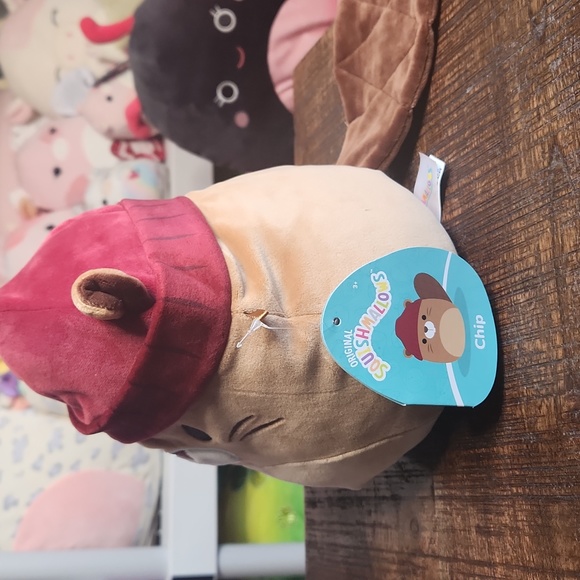 Squishmallows | Toys | Squishmallows Chip The Beaver With The Hat Fall ...